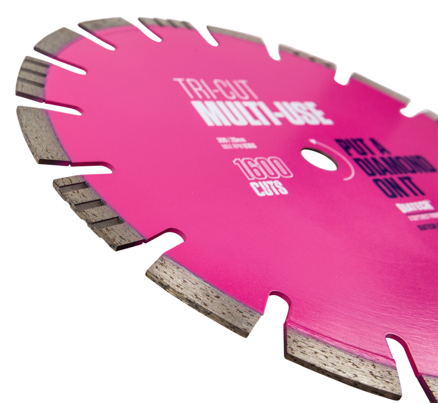 Tri-Cut Diamond Multi Blade